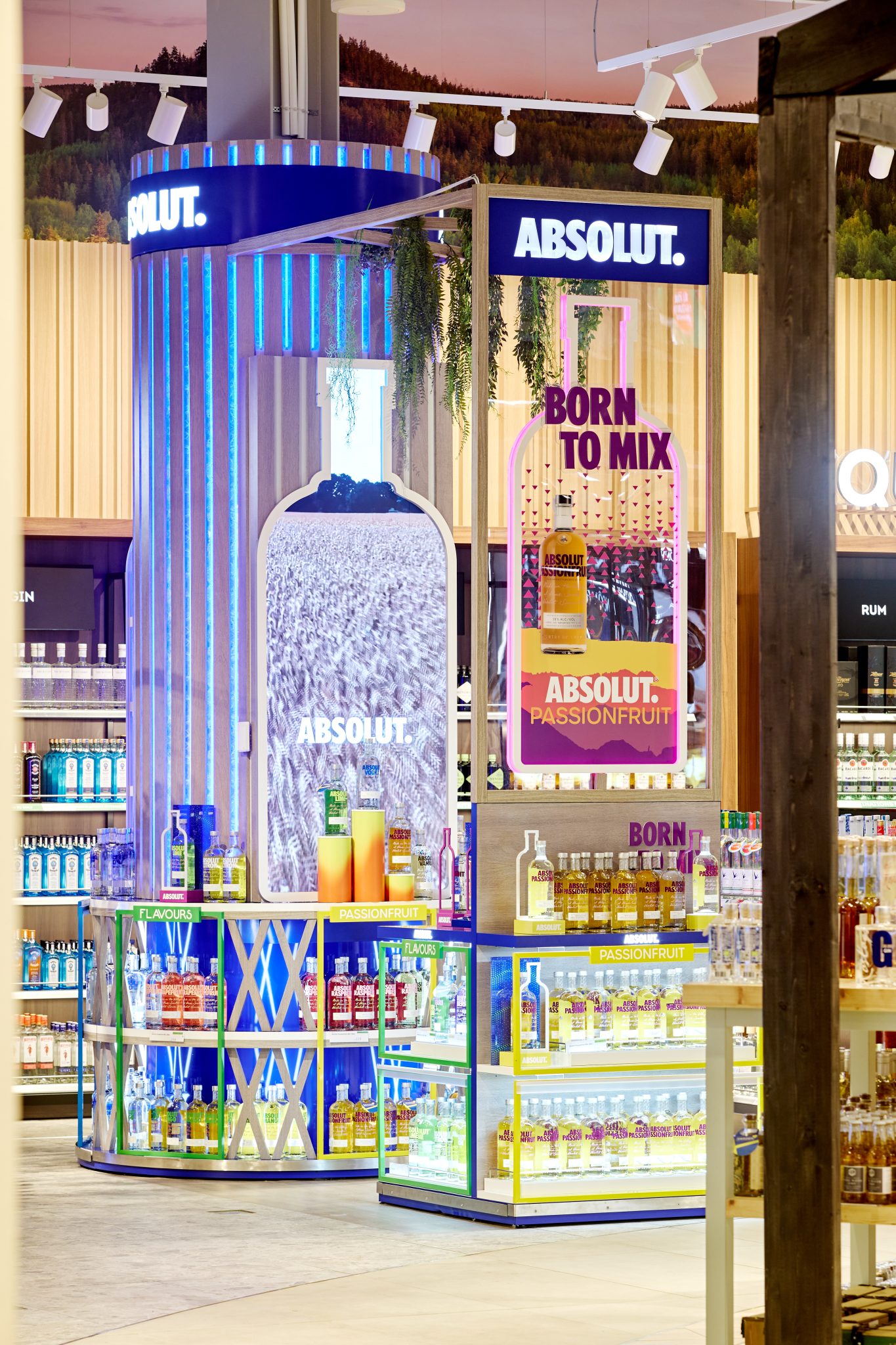 Pernod Ricard, Absolut at Arlanda Airport – Kounter